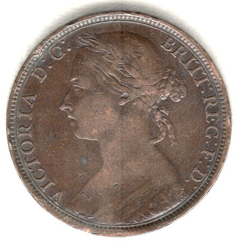 1893 British Penny High Grade | eBay