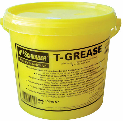 Schrader T-Grease Tyre Mounting Grease Truck & Earthmover Tyre Lube 4kg ...