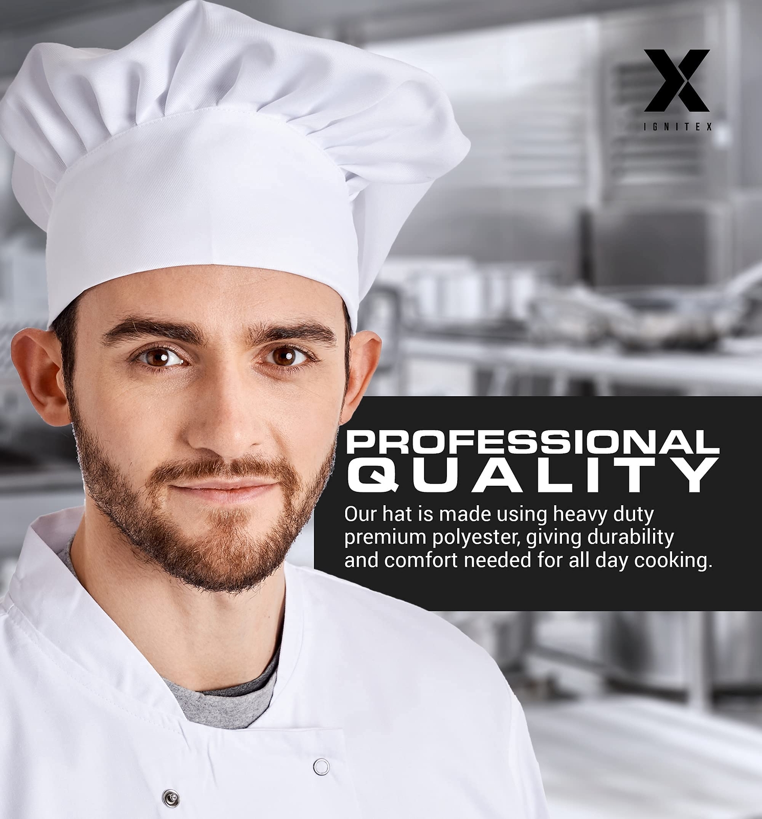 Chef Hat for Men and Women - Cute Chef Hats for Adults, The Perfect ...