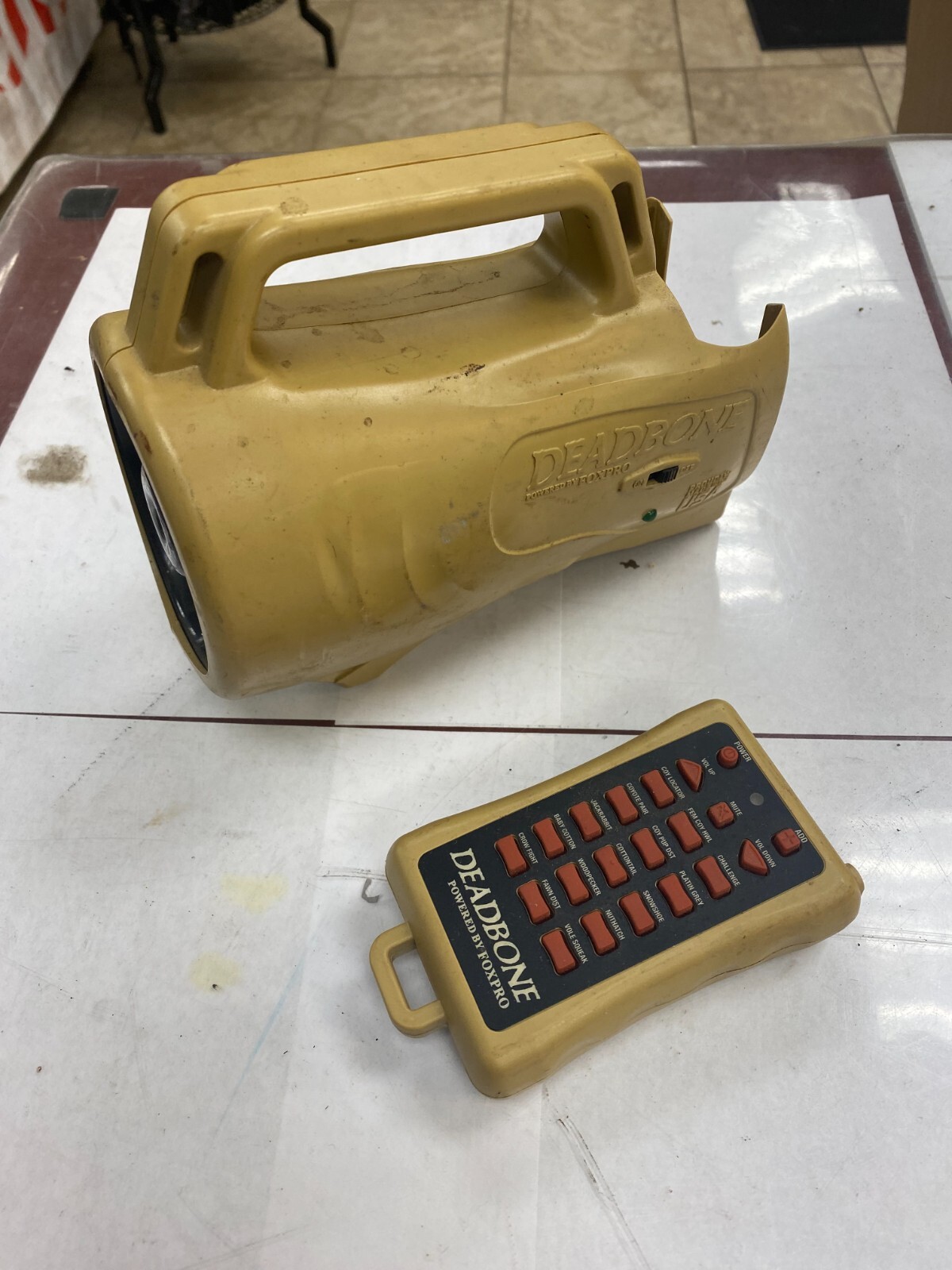 FOXPRO Deadbone Game Call Remote with Speaker for sale online | eBay