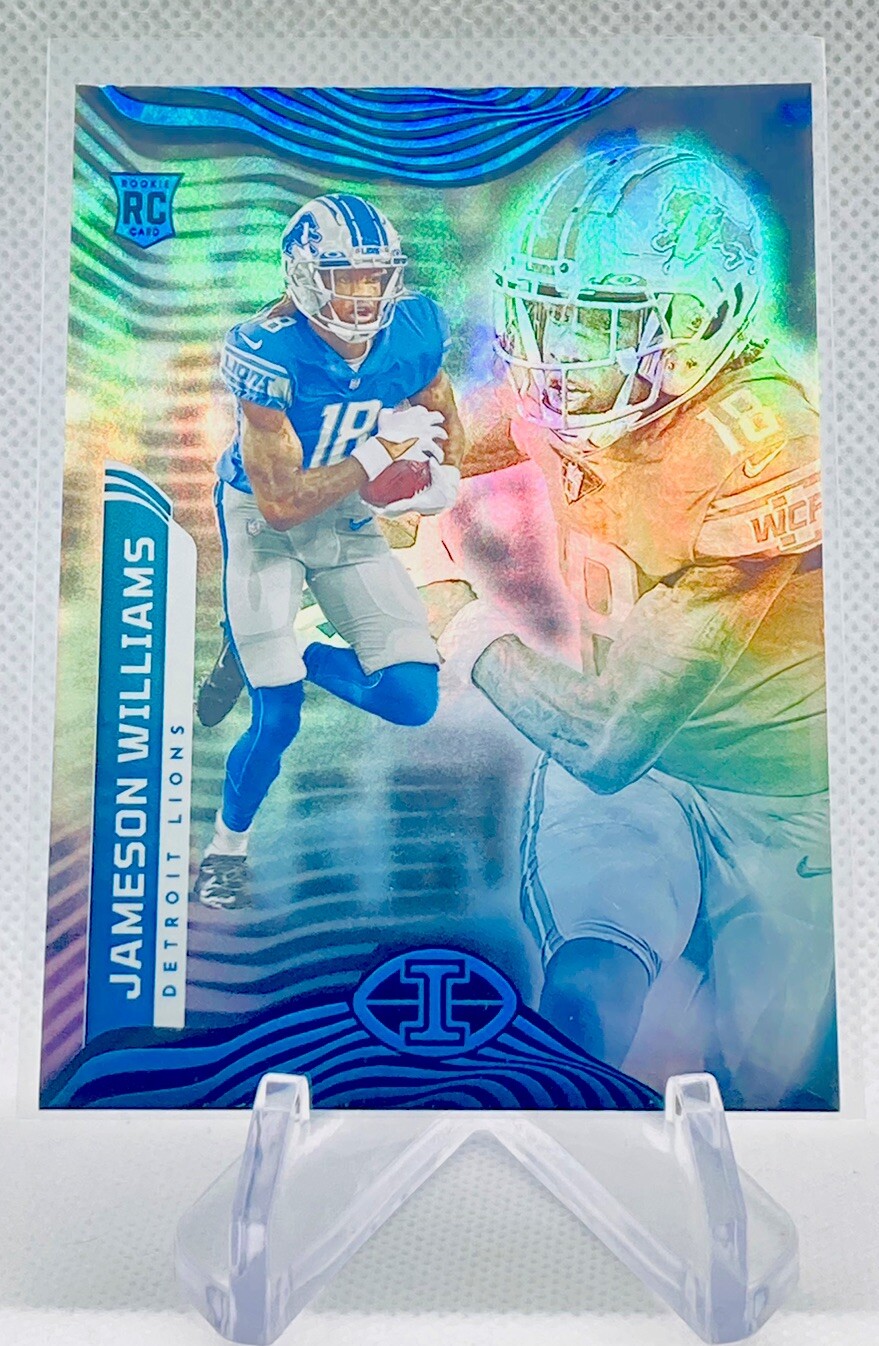 2022 Panini Illusions Jameson Williams Rookie Card #30 - Detroit Lions ...