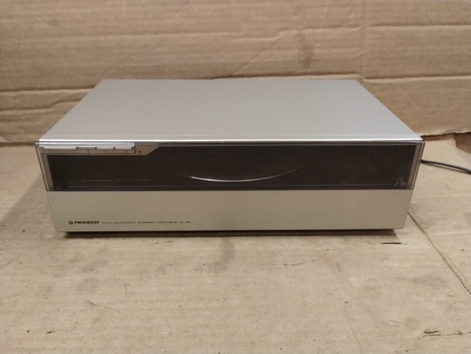 PIONEER PL-X5 FRONT LOADING TURNTABLE | eBay