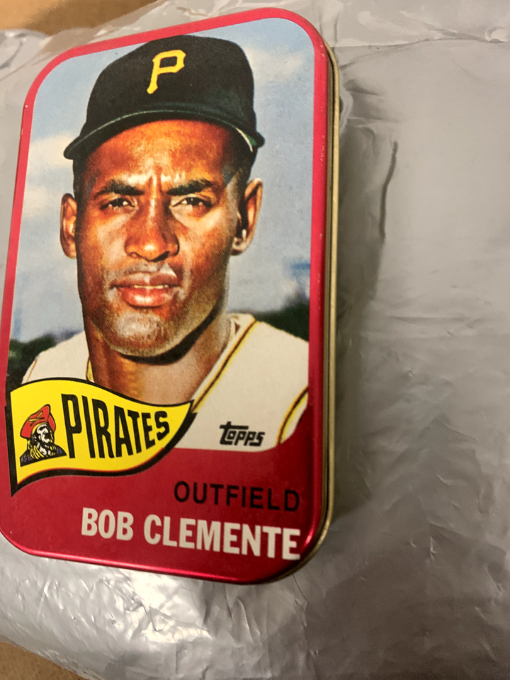 1958 Topps Roberto (Bob) Clemente Factory 25th Anniversary Card Plus ...