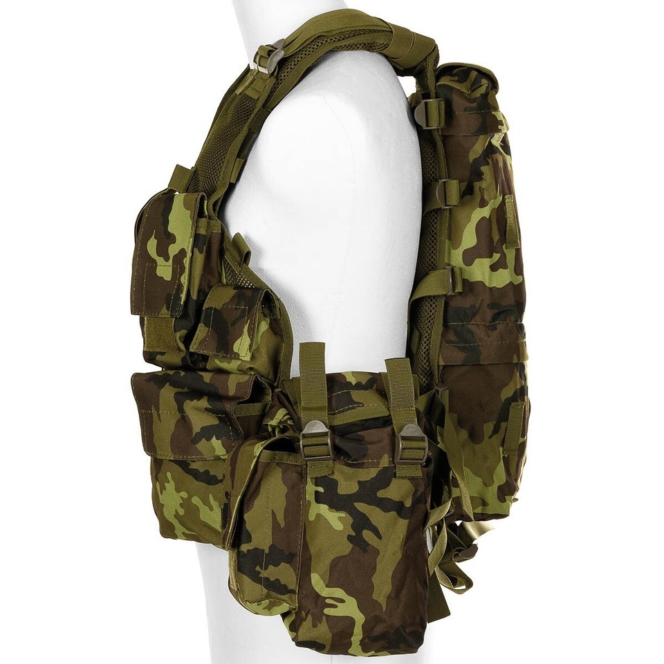 MFH® Military Tactical Lightweight Vest w/ Varios Pockets - M95 Czech ...