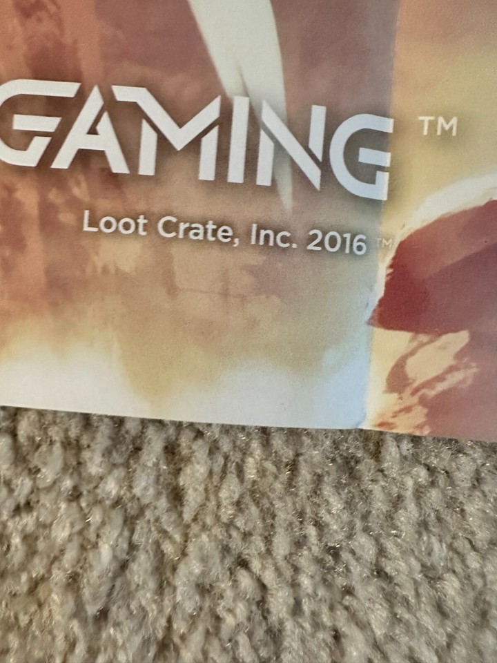 Loot Crate Loot Gaming Exclusive Mythic 2016 Poster | eBay