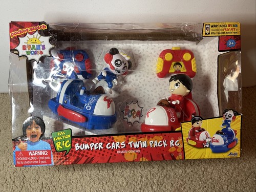 Ryans World Bumper Cars RC Twin Pack Combo Panda & Ryan *New* (Please ...