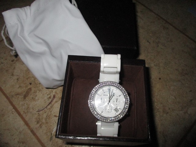 Michael Kors Parker Women's White Watch - MK5654 for sale online | eBay