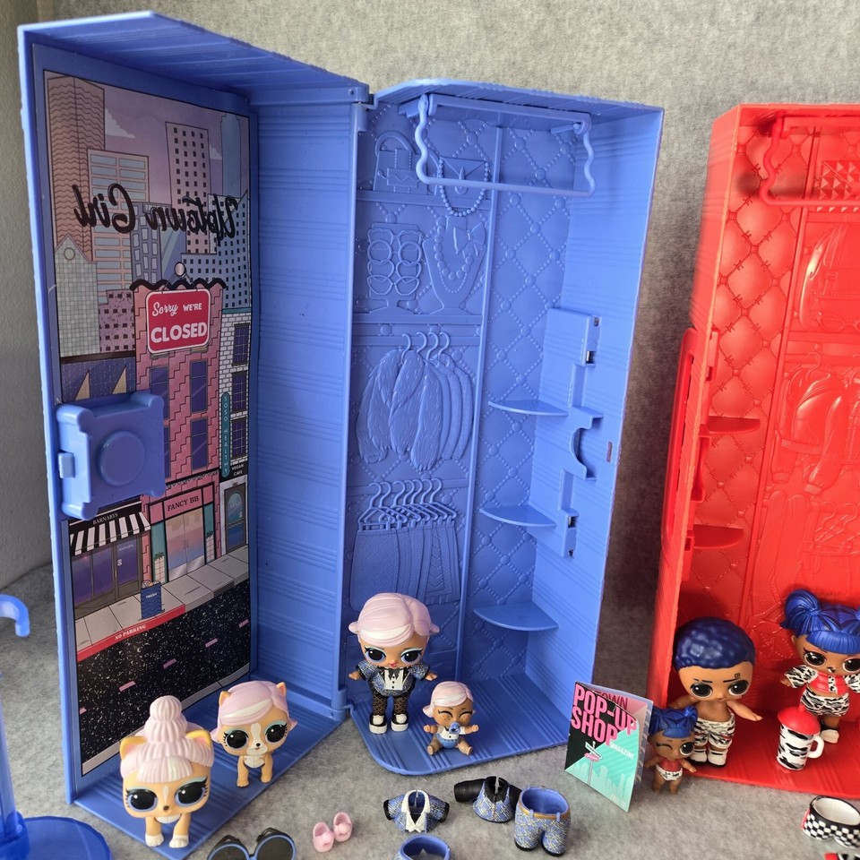 LOL Amazing Surprise Playset Uptown Girl Downtown BB Dolls Accessories ...