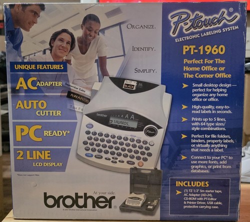 BROTHER P-TOUCH ELECTRONIC LABELING SYSTEM NEW IN BOX | eBay
