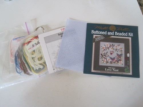 Mill Hill Bead Kit Love Nest Button And Beaded | eBay