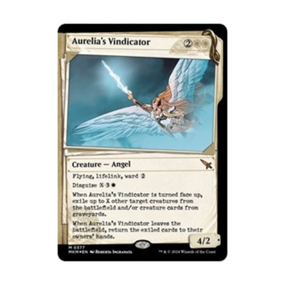 WOTC Murders at Karlov Aurelia's Vindicator (Showcase) (Invisible Ink ...