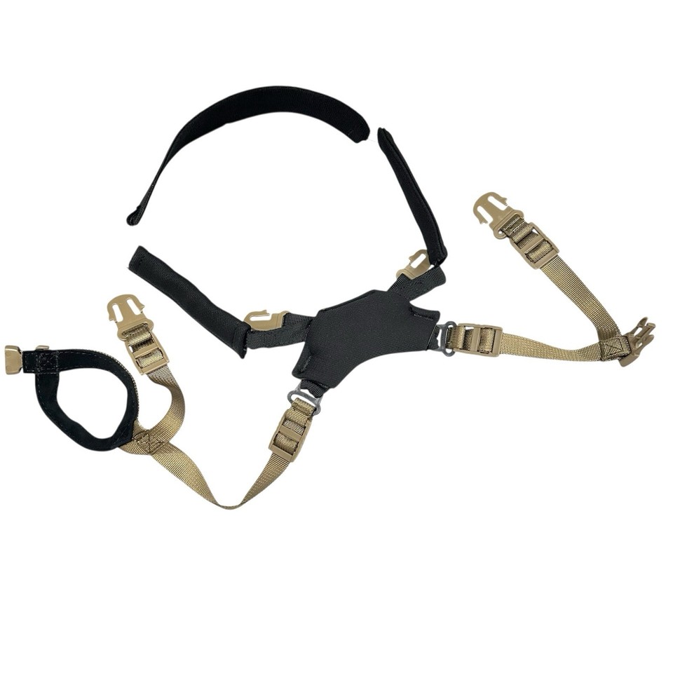 US Army 3M Ceradyne IHPS F70 Helmet Boltless 4 Point BOA Dial Chinstrap ...