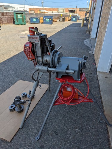 RIDGID 920 PIPE ROLL GROOVER 2"-24" USED WITH 300 POWER DRIVE | eBay