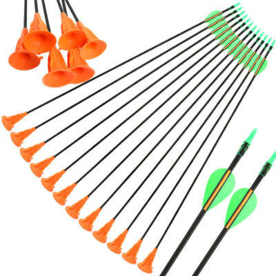 29in Archery Sucker Arrows Youth Safe Suction Cup Target Practice ...