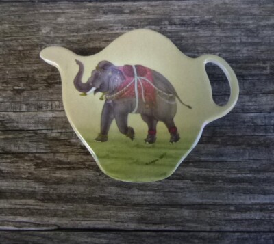 Ashdene Melamine Teapot Shape Teabag Tidy / Spoon Holder *Grand ...