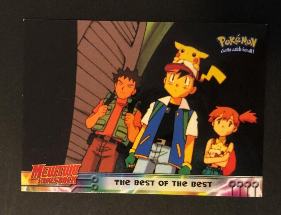 1999 Topps Pokemon The First Movie FOIL The Best Of The Best 20 First ...