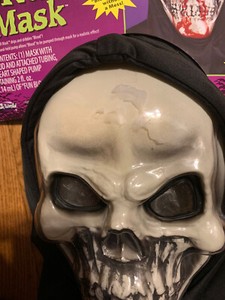 Halloween Bleeding Skull Mask New | eBay