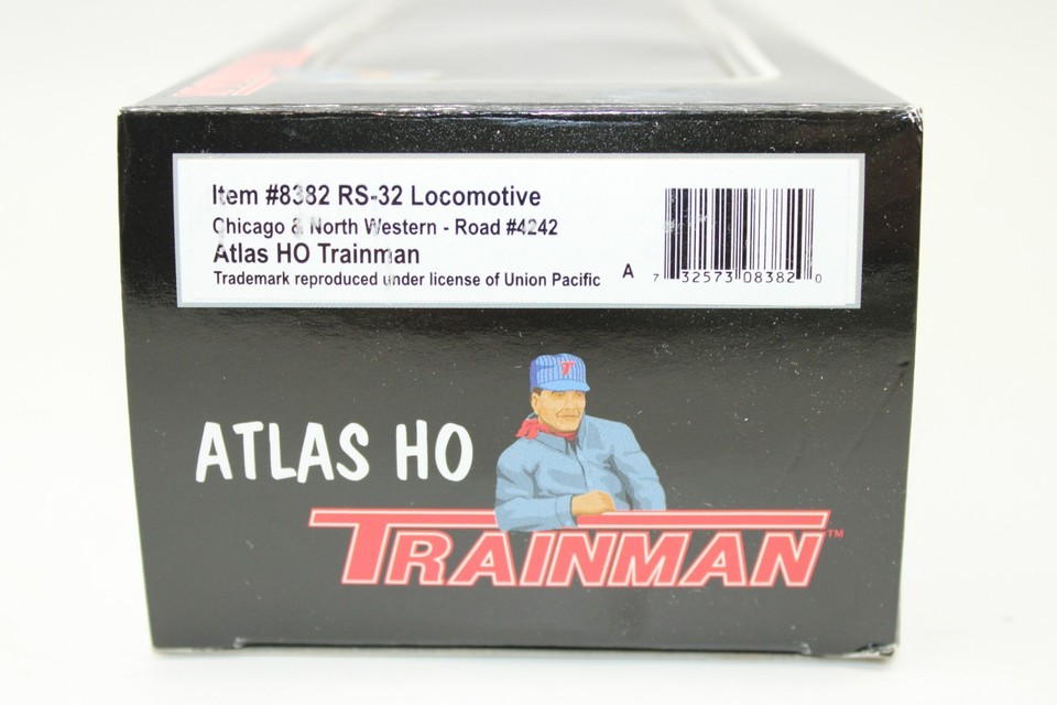 Atlas HO Scale CNW Chicago North Western RS32 Diesel Locomotive #4242 ...