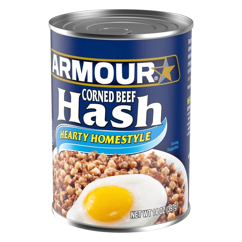 (8 pack) Armour Corned Beef Hash, 16g Protein Per Serving, 14 oz Can | eBay