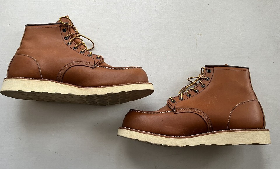 New In Box Red Wing 10875 6” Leather Moc Toe Work Boots Mens 11.5 EE | eBay