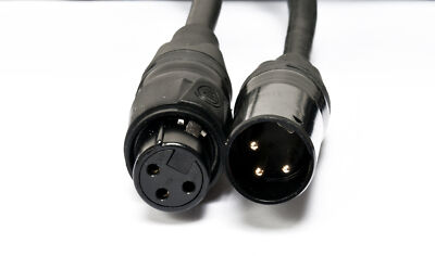 American DJ ADJ STR387 IP65 Rated 50 Foot 3-Pin DMX XLR Seetronic Data ...