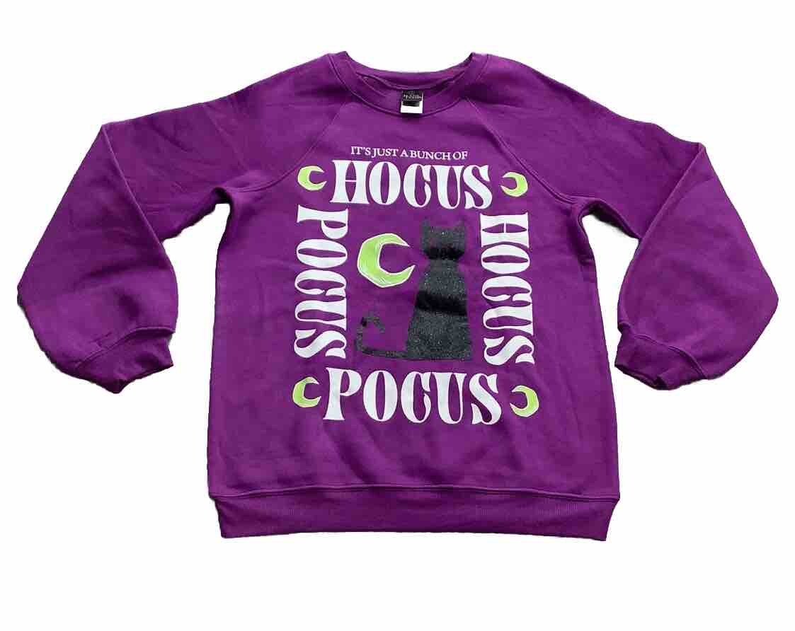 Disneys Hocus Pocus Womens Purple Sweater Jumper Swea… - Gem