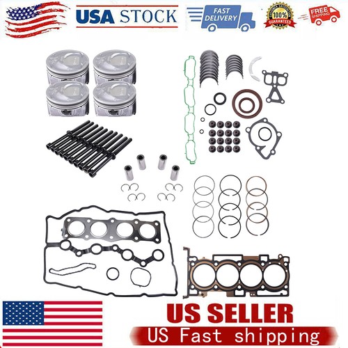 Master Engine Rebuild Kit for 2011-20 Sorento Kia Optima Sportage 2.4L ...