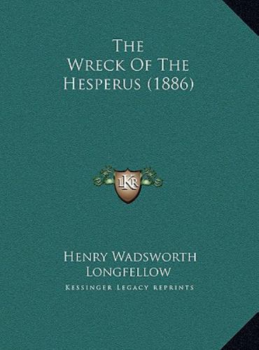 Wreck of the Hesperus by Henry Longfellow (2010, Hardcover) for sale ...