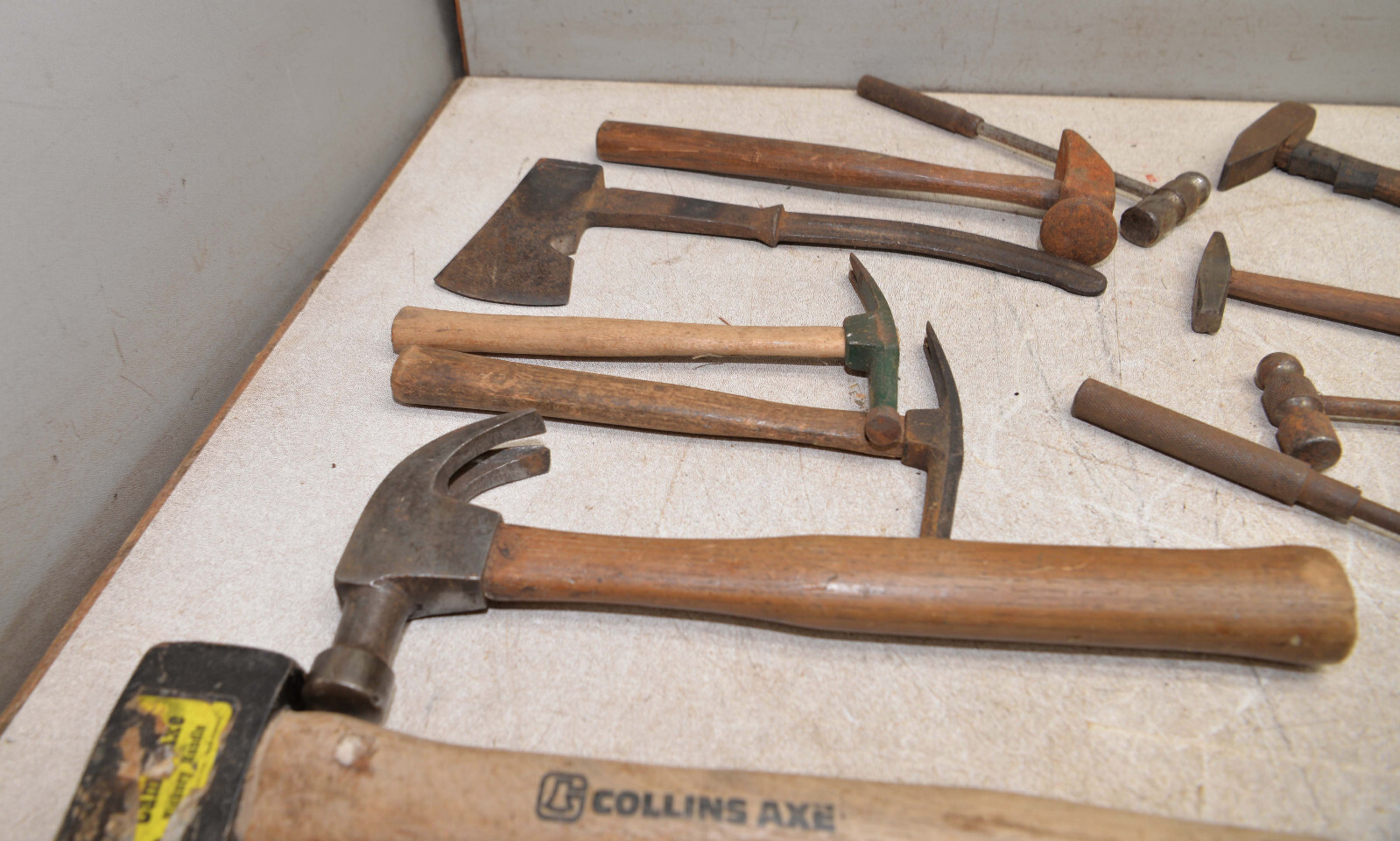 17 axes hatchets hammer collectible vintage mechanics machinist tool ...