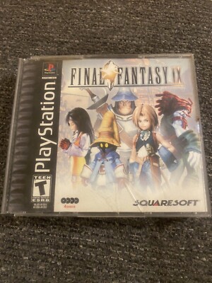 Final Fantasy IX - Playstation 1 Black Label PS1 662248900100| eBay