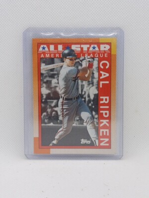 1990 Topps HOF Cal Ripken Jr. A.L. All-Star Baltimore Orioles Baseball ...