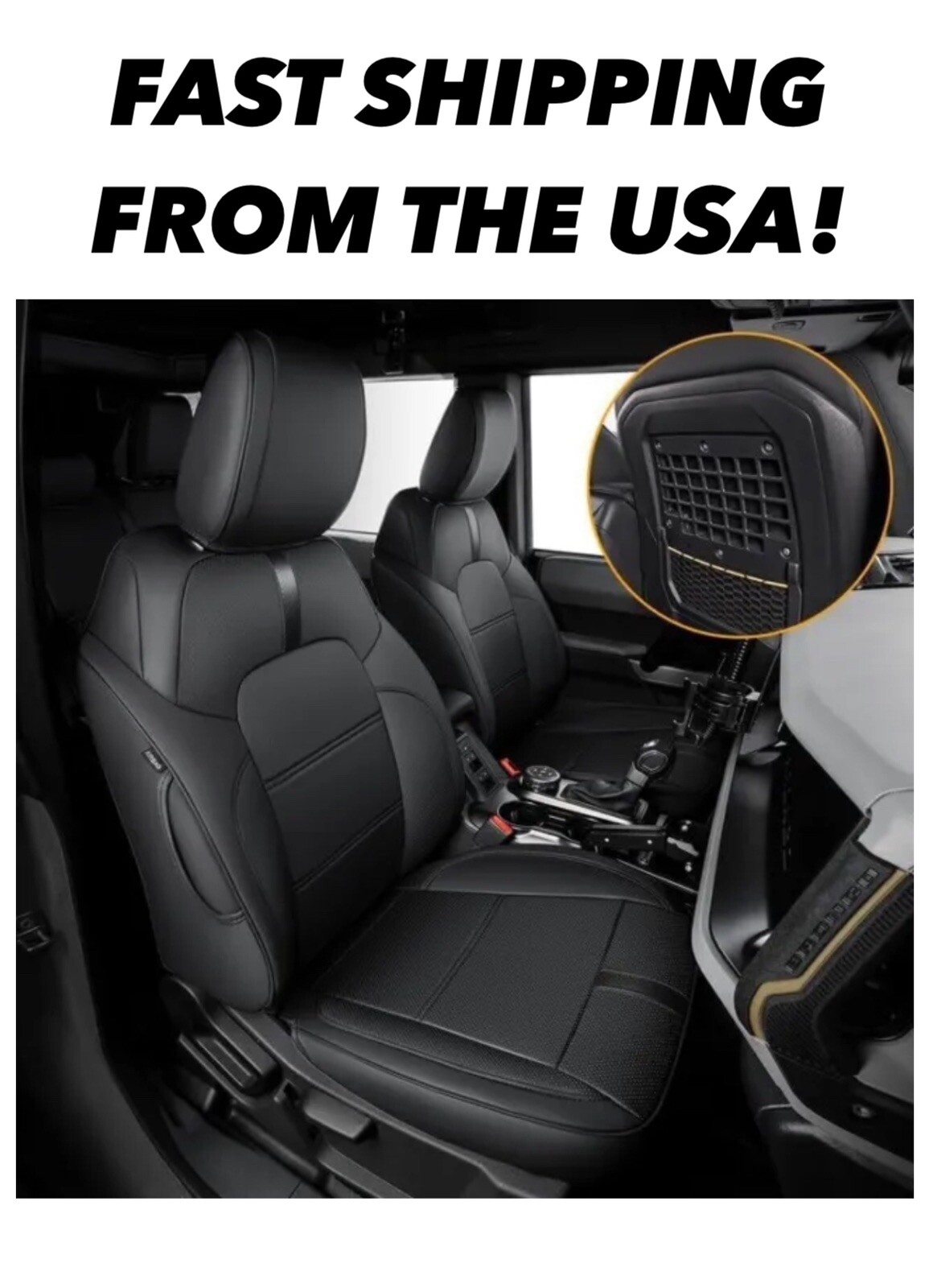 2023 Ford Bronco Seat Coversnull