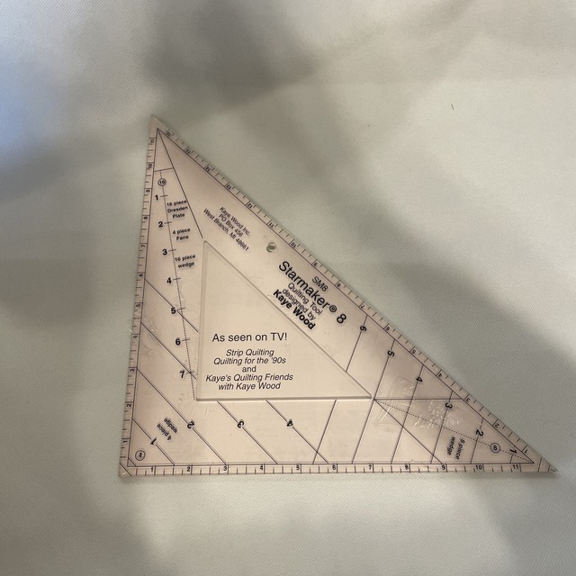 Starmaker 8 Quilting Tool Kaye Wood Quilt Making Star Maker Master ...