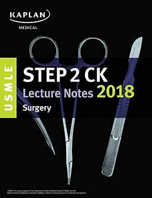 USMLE Step 2 CK Lecture Notes 2018: - Paperback, by Kaplan Medical ...
