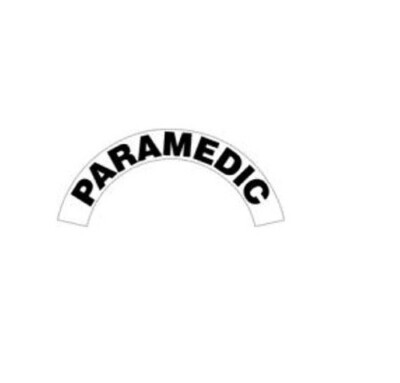 3x7 Inch Paramedic Helmet Crescent Rocker Rockers Reflective Sticker ...