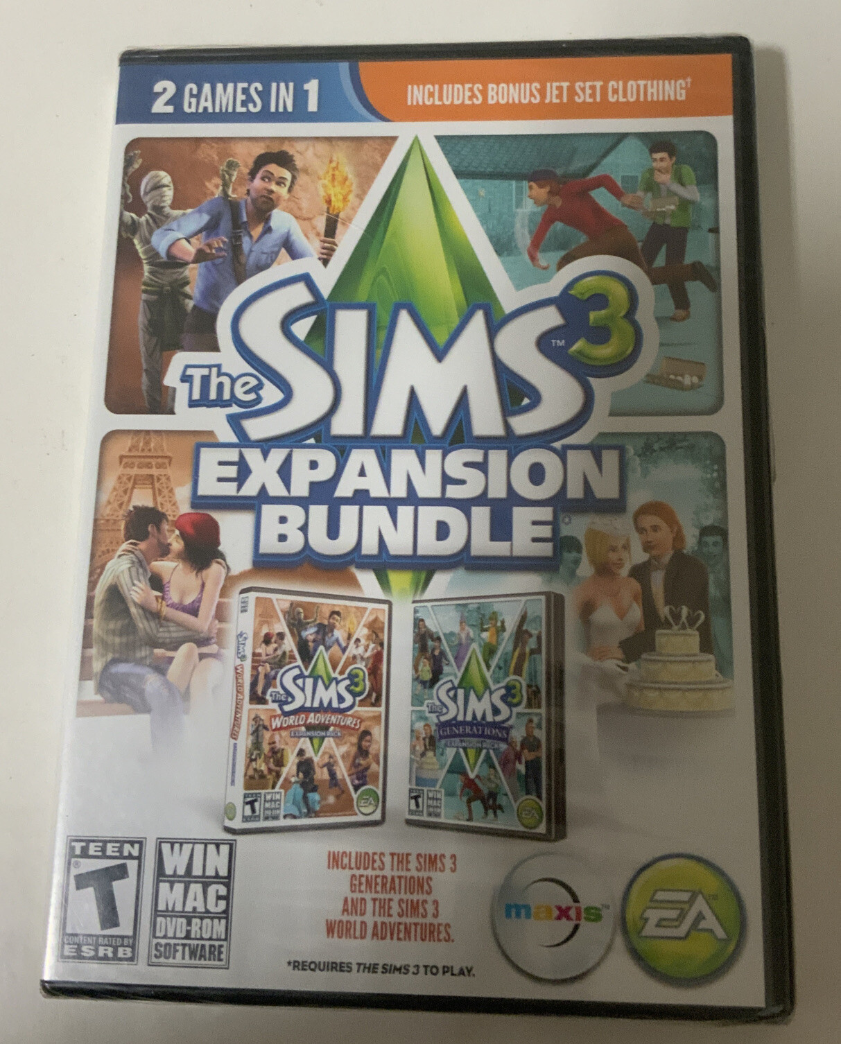 ️ The Sims 3, Expansion Bundle 2 Games In 1 🆕 14633731231| eBay