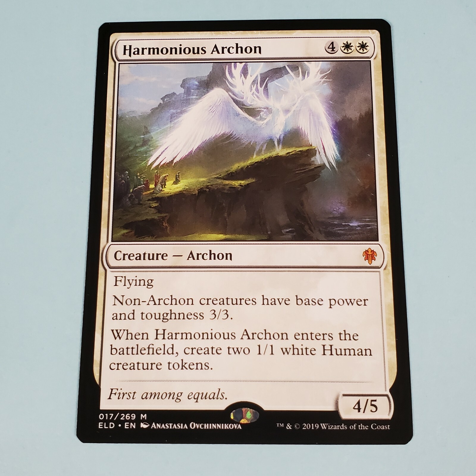 MTG Harmonious Archon Throne of Eldraine 017/269 Regular Mythic for ...