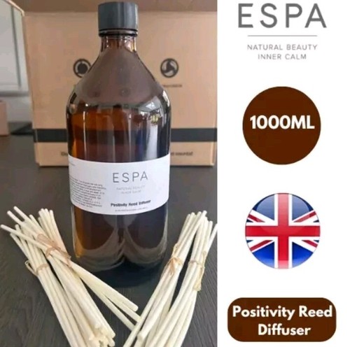 ESPA Positivity Reed Diffuser Refill Aromatherapy Home Fragrance Refill - 1000ml | eBay UK