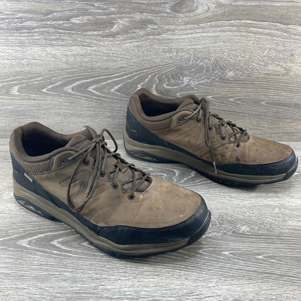 New Balance Trail Walking Brown Shoes Men's 15 Waterproof Hiking ...