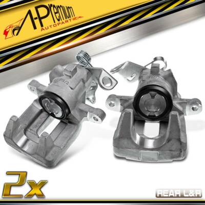 A-Premium 2x Rear Brake Caliper for Citroën C4 DS4 Peugeot 307 308 1.6 ...