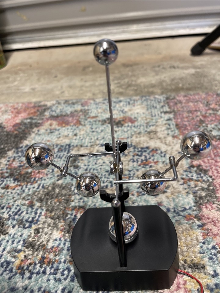 VINTAGE JUPITER SWING OFFICE DESK KINETIC ART SCULPTURE 1980’s 1990’s ...