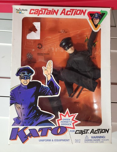 Captain Action Kato Uniform & Equipment Green Hornet Figure - Playing ...