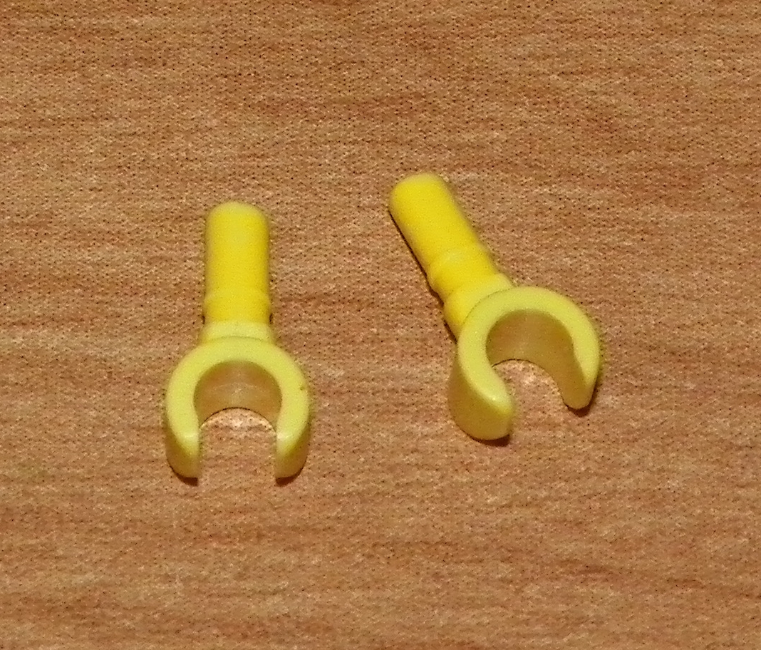 LEGO - Minifig, Body Parts - Hands (X2) - Yellow | eBay
