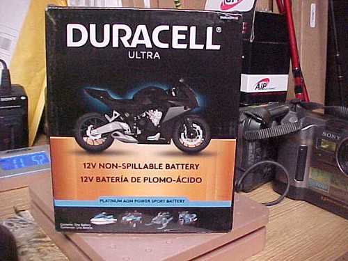 Duracell Ultra Non Spillable Motorcycle Battery (A4) | eBay