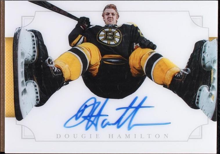 2013-14 Panini Dominion - Ice Level Autographs Dougie Hamilton #IL-DH ...
