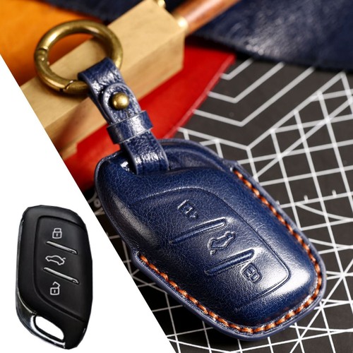 Leather Car Remote Key Fob Cover Case For MG ZS EV 2022 HS MG3 MG5 MG6 ...