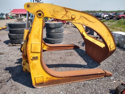 JRB WA 450-6 Payloader log loader 8' grapple logging equipment CAT ...