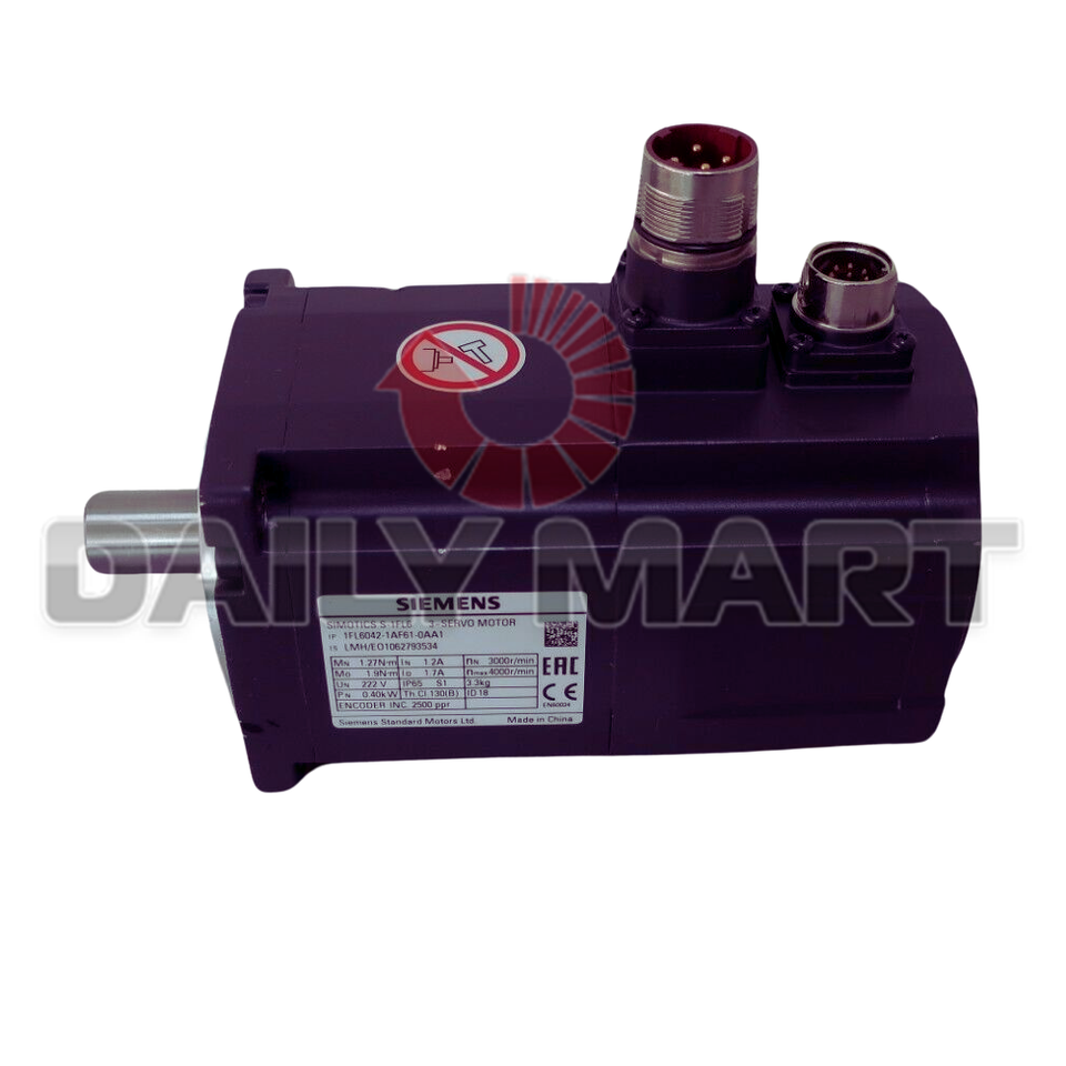 New In Box SIEMENS 1FL6042-1AF61-0AA1 Servo Motor | eBay