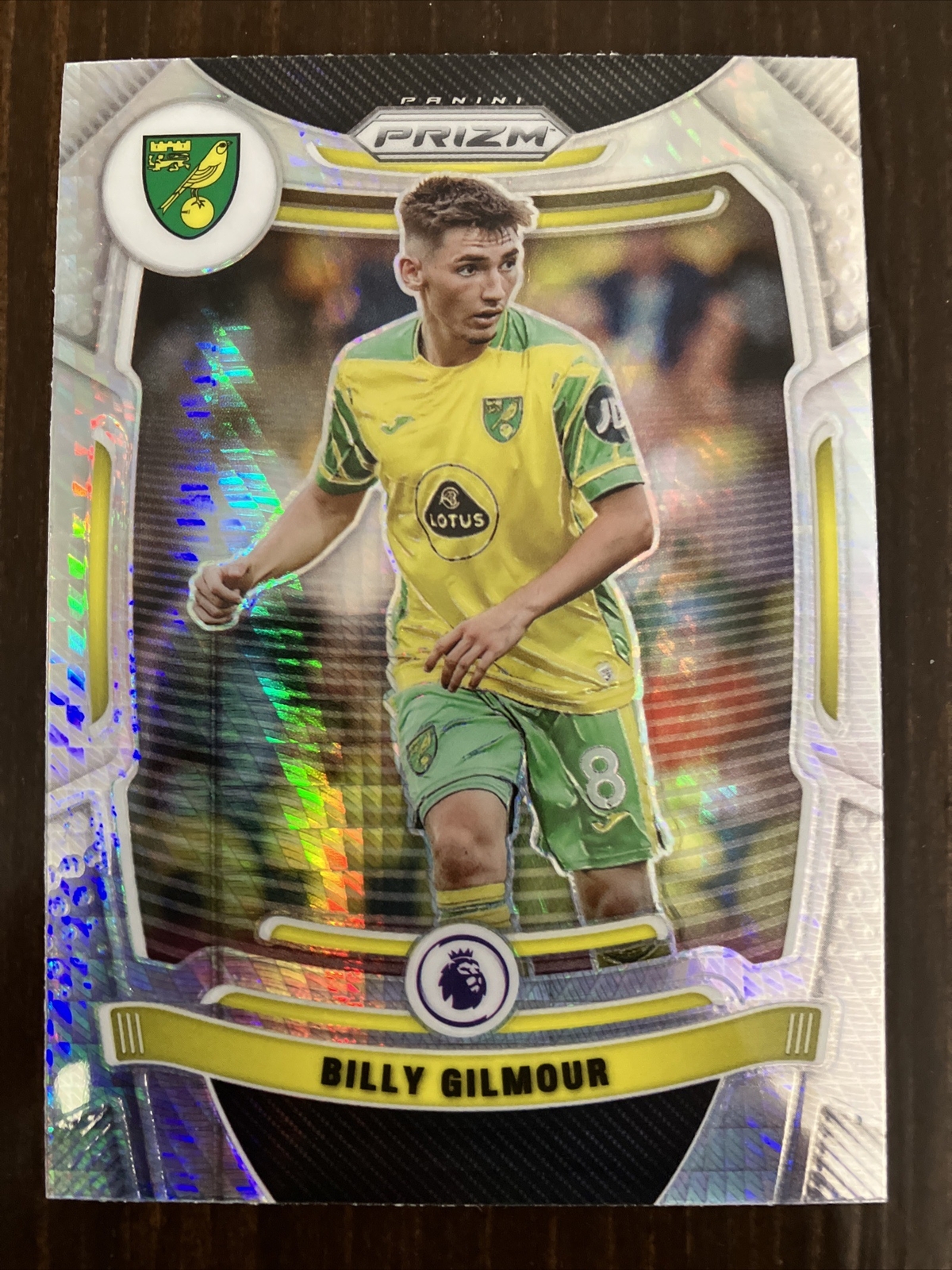 2021-22 Panini Prizm Premier League Hyper Prizm Billy Gilmour #177 | eBay