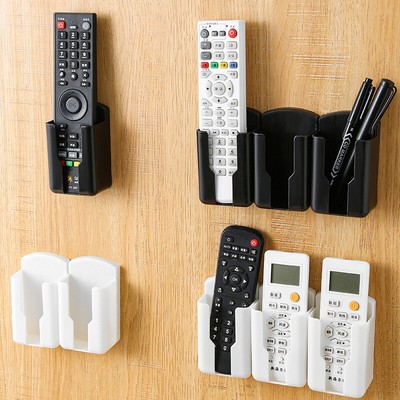 Wall-mounted Remote Control Storage Box Holder Remote Control Organizer ...